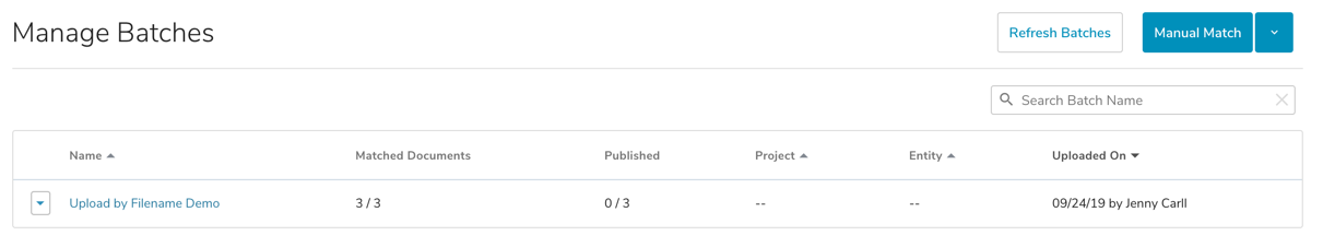 Bulk Document Uploader - Upload by Filename – IMS Help Center