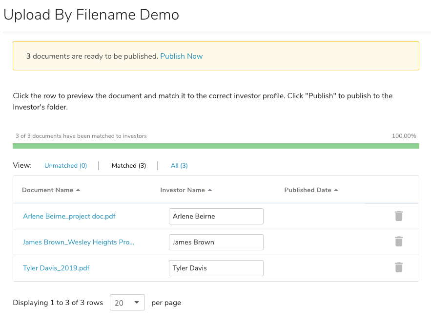 Bulk Document Uploader - Upload by Filename – IMS Help Center