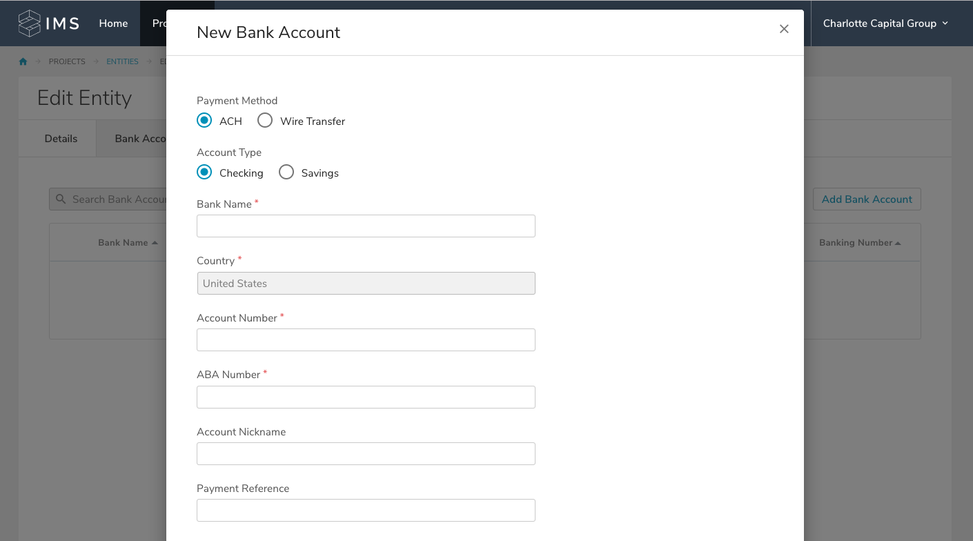 Getting Started with NACHA – IMS Help Center