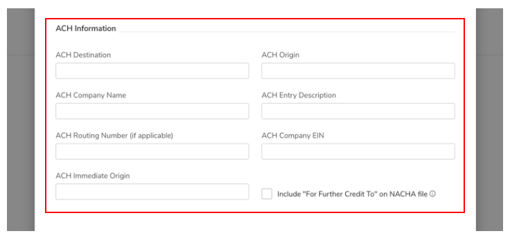 Getting Started with NACHA – IMS Help Center